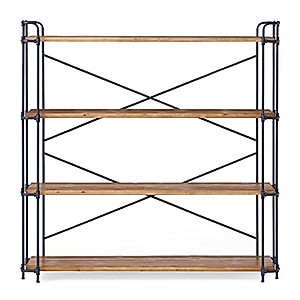 Christopher Knight Home Yorktown 4-Shelf Bookcase, Antique