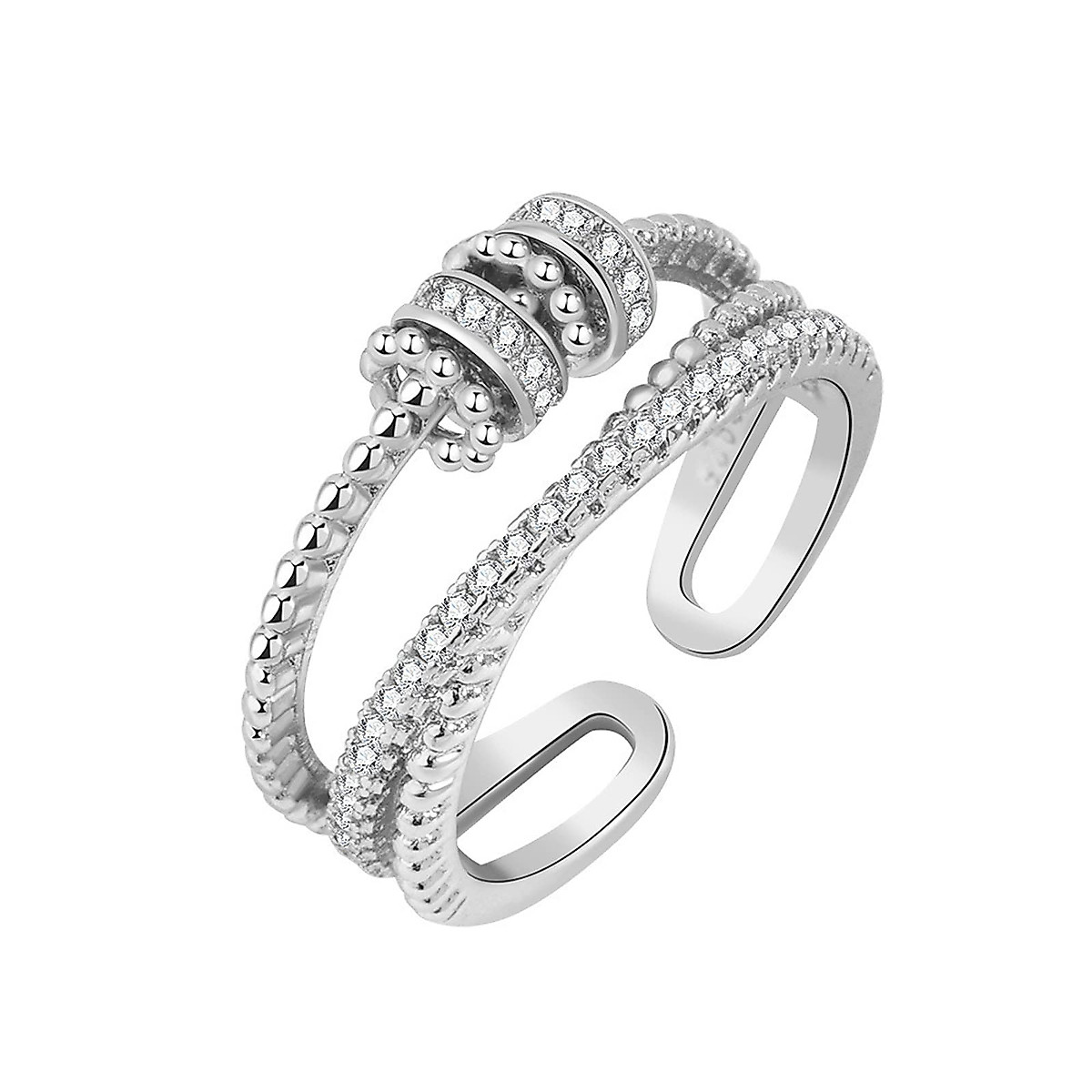 choice of all Diystar Threanic Triple-spin Ring