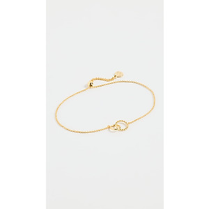 gorjana Women's Crew Charm Bracelet, Gold, One Size
