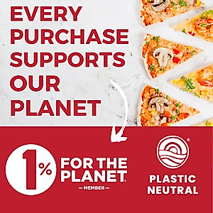 Yo Mama's Keto Pizza Sauce & Keto Pizza Crust Bundle - Just 2g Net Carbs Per Serving - The Easy Keto Pizza Night Kit - Incredible Pizza Taste and Texture - Low Carb - Zero Added Sugar - Non-GMO Sourced (One 12.5 oz. Jar Yo Mama's Pizza Sauce, One Pouch Mo