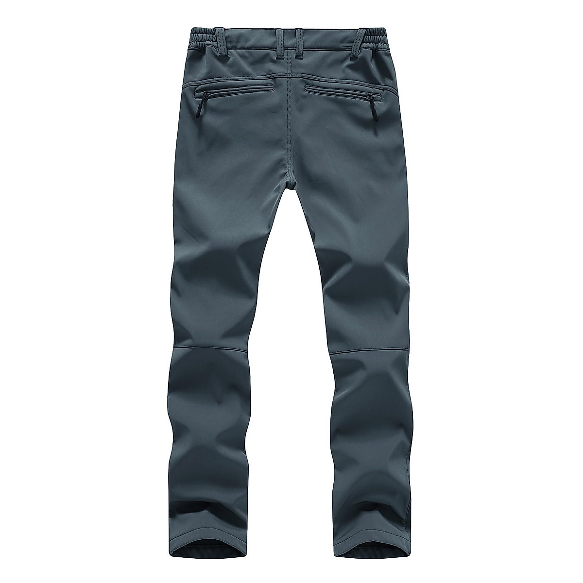 YSENTO Women's Snow Ski Waterproof Fleece Lined Pants Insulated Softshell Hiking Mountain Pants Grey Size XL