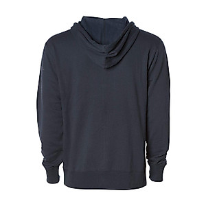 Independent Trading Co. - Lightweight Full-Zip Hooded Sweatshirt - AFX90UNZ - 2XL - Slate Blue