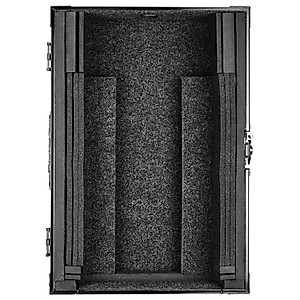 ODYSSEY FR12MIXBKBLUXD Universal 12" Format Extra Deep Black On Blue DJ Mixer Case