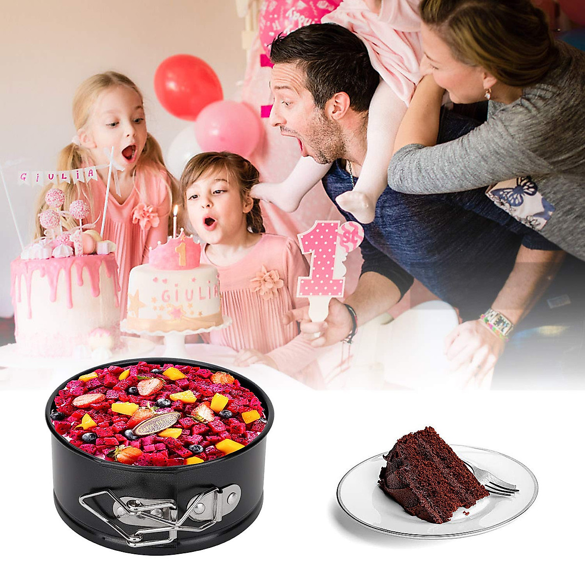 3 Qt Accessories Set for Instant Pot, Compatible with InstaPot Accessories 3 Quart Only, Mini Accessory Including Sealing Ring Steamer Basket Springform Pan Egg Rack Trivet