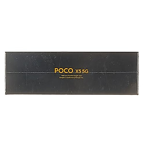 Xiaomi Poco X5 5G + 4G Volte Global Unlocked 128GB + 6GB GSM 6.67" 48 mp Triple Camera (ONLY Tmobile Mint Tello USA Market) + (Car Fast Car 51W Charger Bundle) (Green Global ROM)