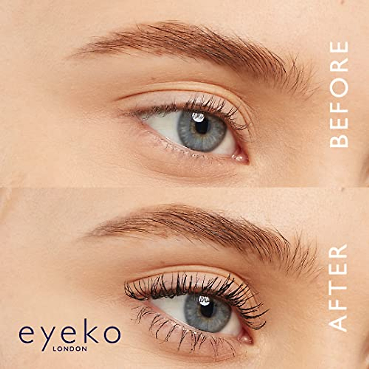 Sport Waterproof Mascara - Length, Definition, Buildable - With Collagen, Ceramides, and Vitamin E - Vegan 8ml