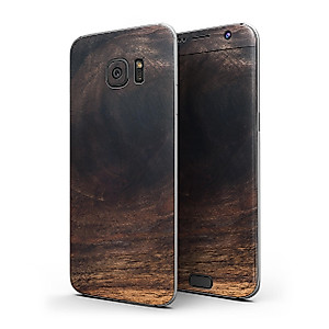 Design Skinz Design Skinz Knotted Rich Wood Plank Full-Body Wrap Decal Skin-Kit for The Galaxy S9 Plus