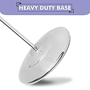 Receipt Holder, Receipt Spike for Resturaunt, Stainless Steel Bill Fork Check Spindle Memo Holder Spike with Solid Heavy-Duty Base (1 Pack)