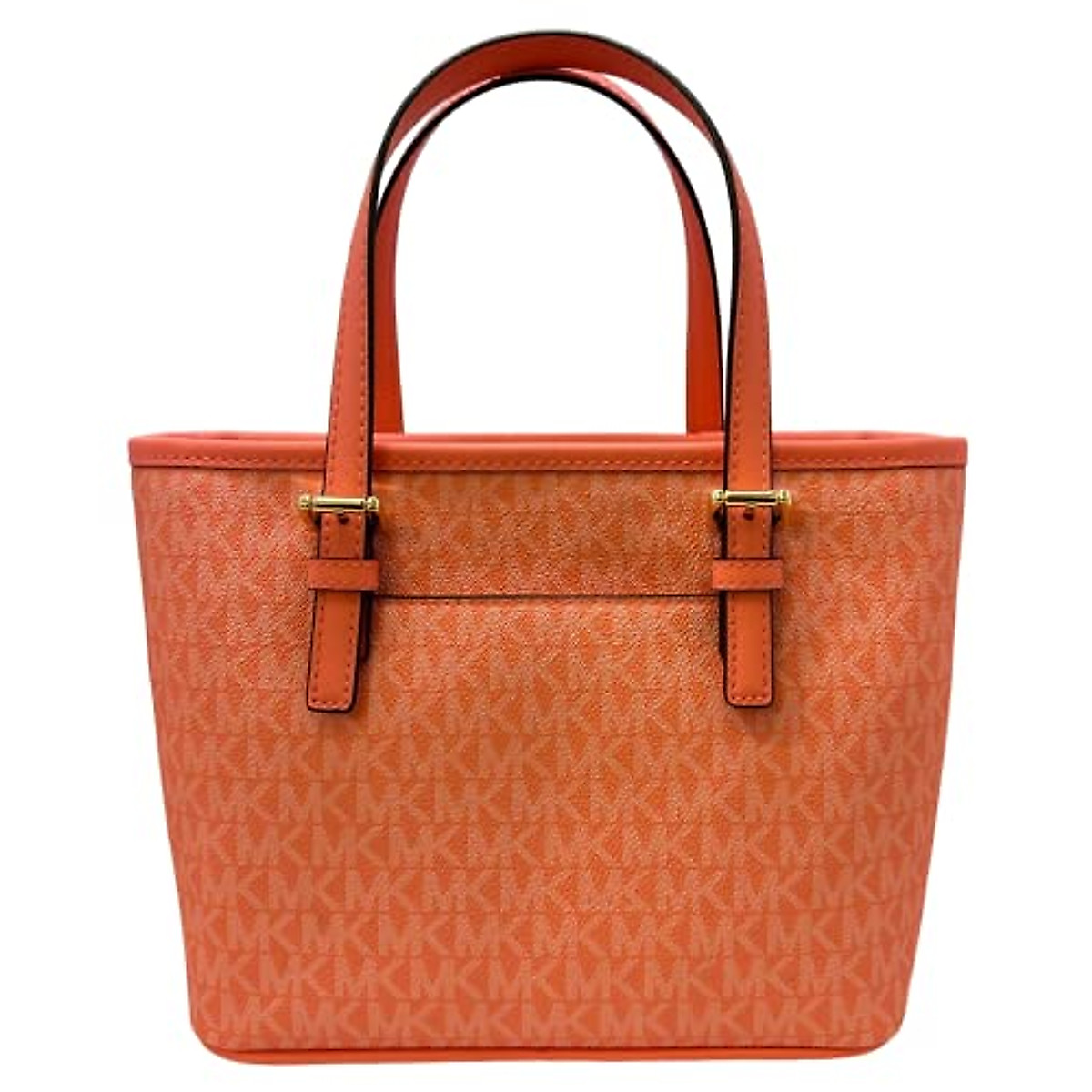 Michael Kors XS Carry All Jet Set Travel Womens Tote (grapefruit multi)