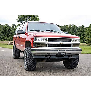 Rough Country Tow Hook Shackle Mounts for 88-98 Chevy/GMC C1500/K1500 - RS163