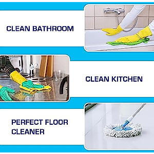 Number 1 In Service Mr Clean Multi Purpose Gain Liquid Cleaner - Non-Toxic Multi Surface Professional Household Floor Cleaner Solution, 128 Fluid Ounce Bulk Bottle Cleaning Liquid Tissue Pack