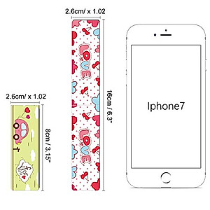 TUPARKA 36 PCS Magnetic Bookmarks Valentine's Day Bookmark Gift for School Prizes and Valentine's Party Favors for Kids