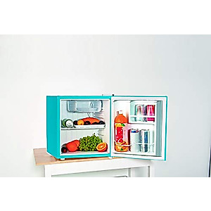 Frigidaire EFR115-BLUE 1.6 Cu Ft Compact Fridge for Office, Dorm Room, Mancave or RV, Blue
