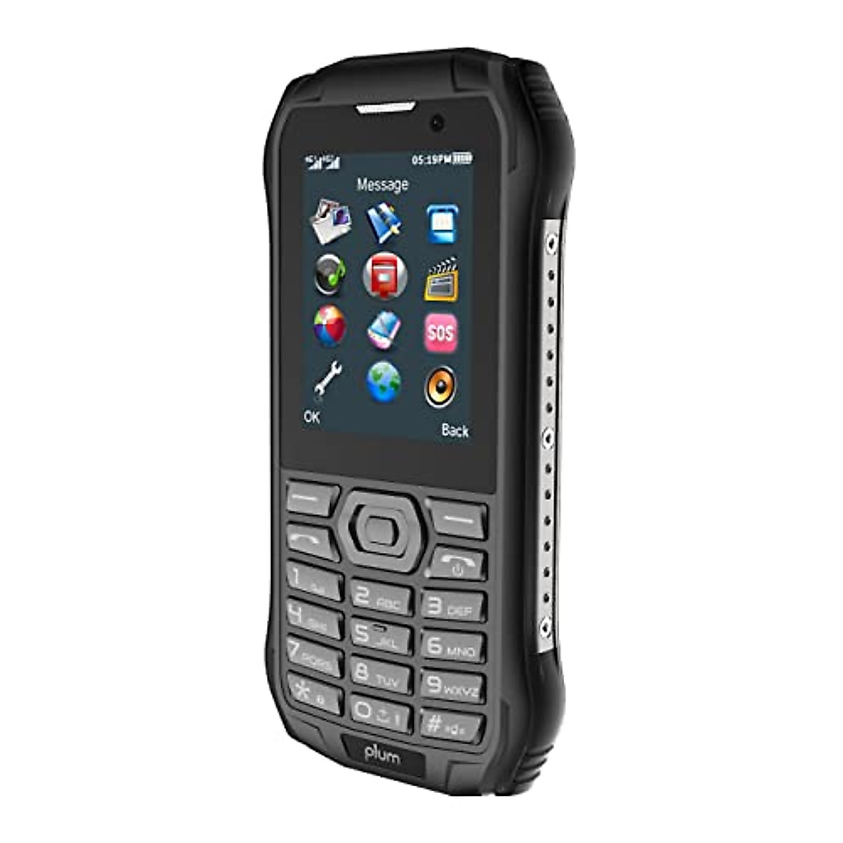Plum Ram 10 4G LTE Unlocked Rugged Phone 2022 Model - ATT, Tmobile - Black