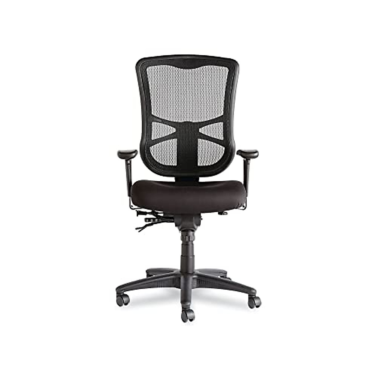 Alera ALEEL41ME10B Elusion Series High-Back Multifunction Mesh Chair - Black