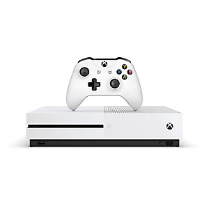 Microsoft Xbox One S 1TB Gears 5 Console Bundle - White Xbox One S Console & Controller - Full download of Gears 5 included - Custom AMD Octa-core CPU - 8GB RAM 1TB HDD - 4K Blu-ray & Streaming