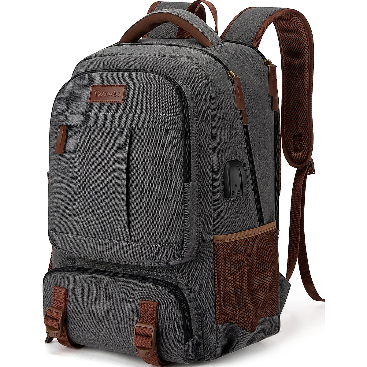 Tzowla Laptop Backpack|Canvas Backpack for men