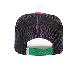 Goorin Bros. The Farm Drip Collection Unisex Adjustable Trucker Hat, Black (TRIIIPPPY), One Size