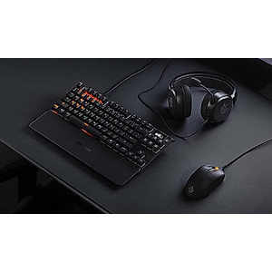 SteelSeries Esports Mini FPS Gaming Mouse Ultra Light 61g – Prime Mini Edition – 5 Programmable Buttons – 18K CPI TrueMove Pro Sensor – Magnetic Optical Switches - Customizable - RGB Lighting – PC/Mac