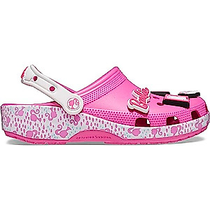 Crocs Unisex Barbie Classic Clogs, Electric Pink, Numeric_10 US Men