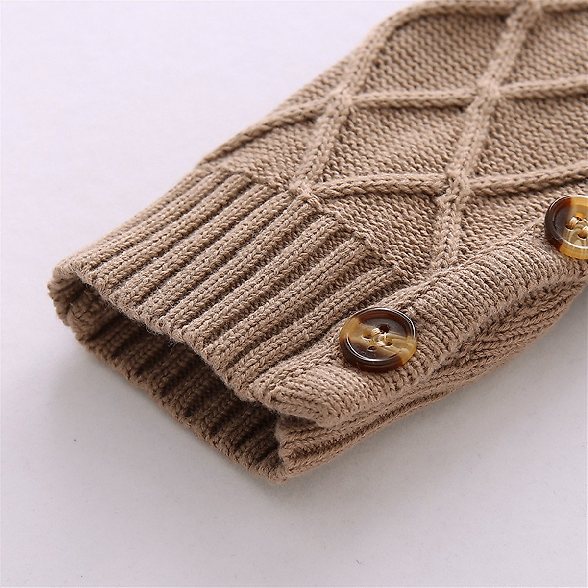 Auro Mesa Vintage Baby Boy Knitted Outfits Overalls Romper Toddler Little Infant Photoshoot Props Clothes 9-12 Months