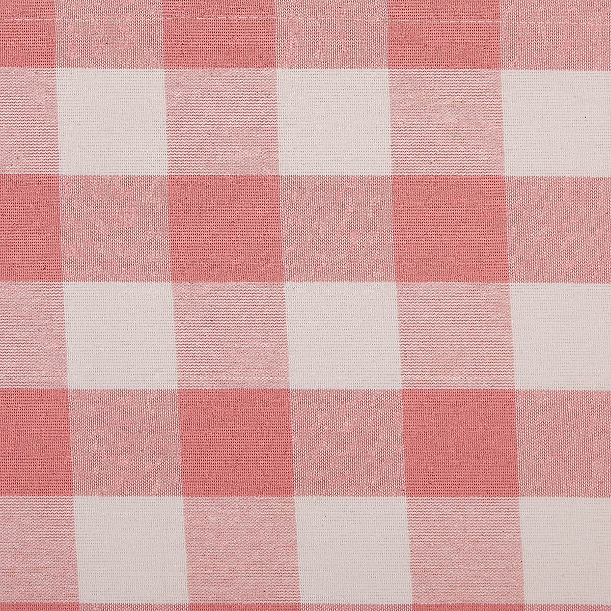 DII Buffalo Check Collection, Classic Farmhouse Table Runner, 14x72, Pink & White