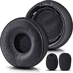 Engage 75 Earpads - Compatible with Engage 75 / 65 Headset I Replacement Ear Cushions with Microphone Foam - NOT FIT Engage Convertible and Engage Mono Version Model