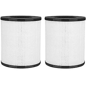 Fette Filter - VK-6067B H13 True HEPA Filters Compatible with HOKEKI VK-6067B & Vremi True Hepa Air Purifiers H13 with Activated Carbon- Pack of 2 (VK6067B)