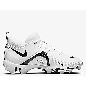 Nike Alpha Menace Pro 3 Men's Football Cleats (us_Footwear_Size_System, Adult, Men, Numeric, Medium, Numeric_11 Black/Black/White