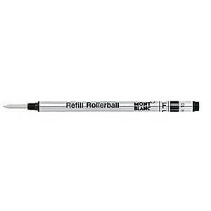 Mont Blanc Fine Point Black Rollerball Refills (2 Pack) for Use with Montblanc Classique and Starwalker Rollerball pens