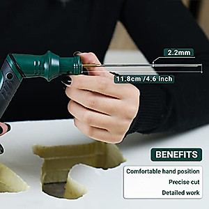 WINONS Hot Wire Foam Cutter WFC-0003, 18W (Max 22W) Versatile Styrofoam Cutter with Rotational Handle also can be used as a Hot Knife Foam Cutter and Engraving Pen (Kit of 3)