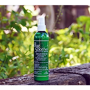Bug Soother Spray (2, 8 oz) - Natural Insect, Gnat and Mosquito Repellent & Deterrent - DEET-Free - Safe Bug Spray for Adults, Kids, Pets, & Environment - Made in USA - Includes 1 oz. Travel Size