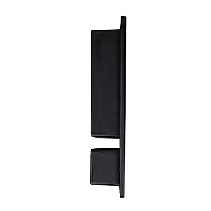 Woodbridge Ready for Tile Shampoo Soap Single Niche 16" x 20", SW1620S Shelf,Black