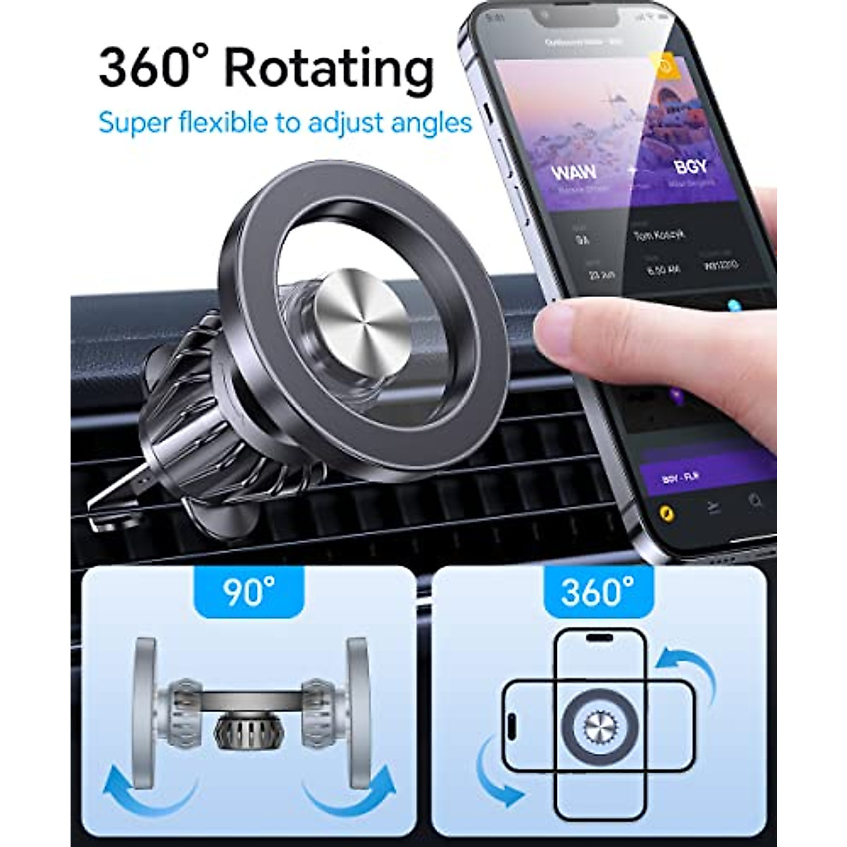 Coolpow for MagSafe Car Mount