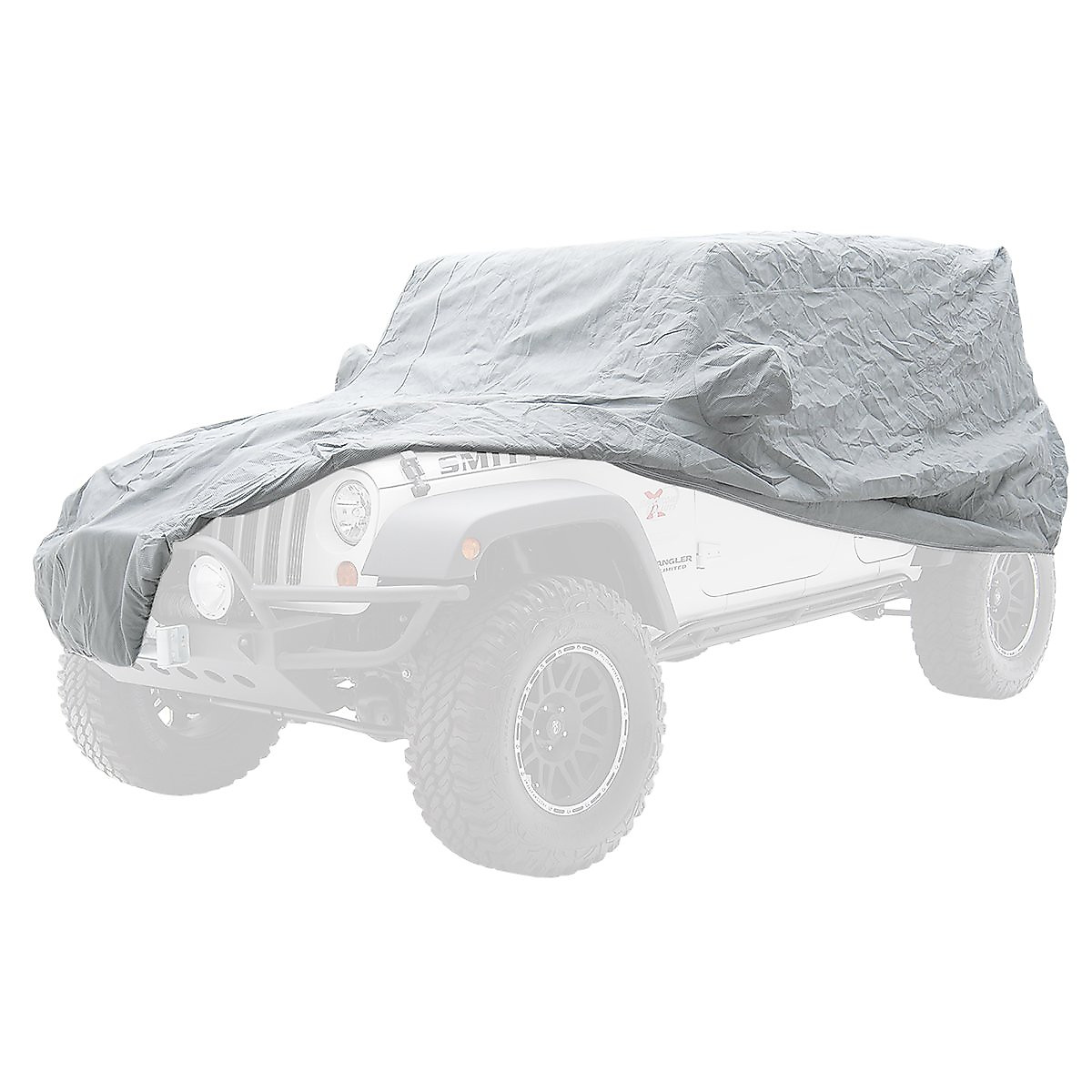 Smittybilt Full Climate Jeep Cover (Gray) - 835