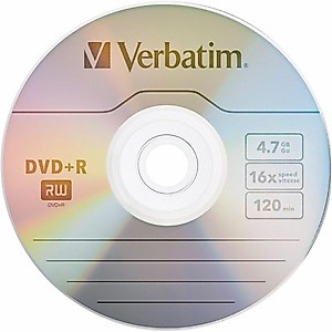 Verbatim® Life Series DVD+R Spindle, Pack Of 100