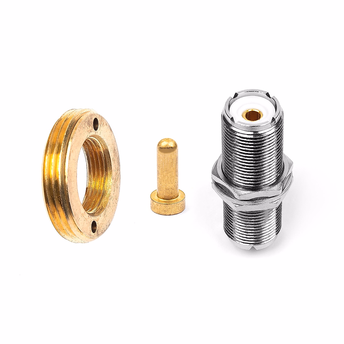 Fumei NMO to PL259 Adapter NMO Mount Assembly with NMO and SO-239(UHF Female) Connector