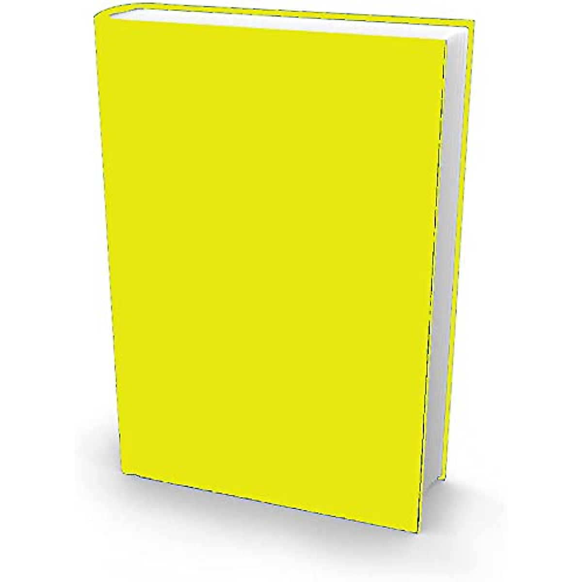 The Original Book Sox: Stretchable Jumbo Fabric Book Cover - 5 Solid Print Pack