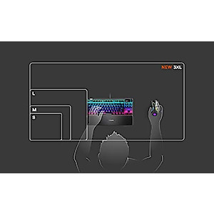 SteelSeries QcK Cloth Gaming Mouse Pad, 3XL