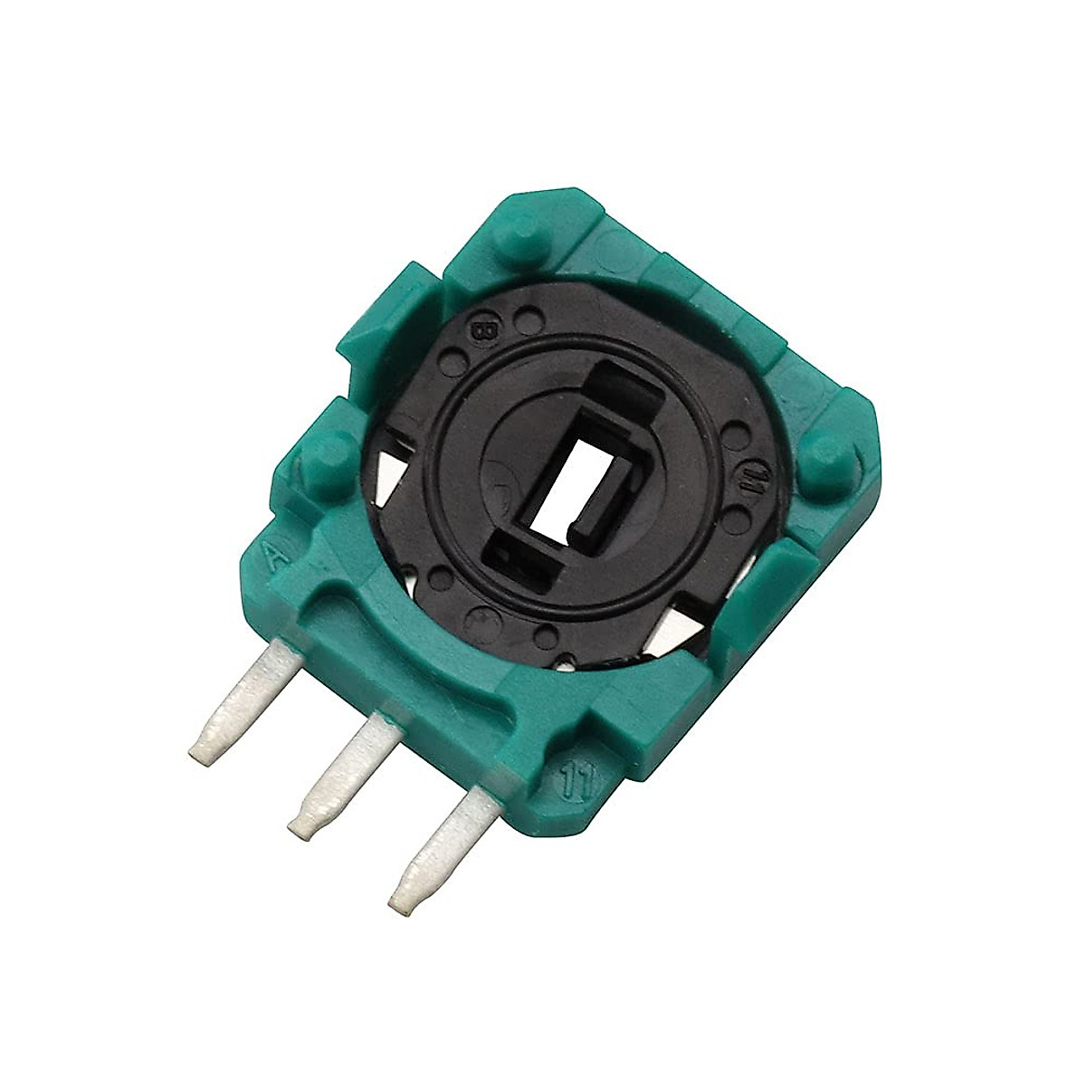 VKLSVAN 10PCS B10K Replacement Trimmer Potentiometer Sensor for PS3 PS4 Switch Controllers Green Rocker Repair Parts for Thumb Stick Analog Joystick