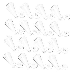 SEWOART 25Pcs ice cream cup parfait cups cone ice cream trifle tasters glass party cups mini containers with lids glass serving dishes trifle bowl with lid wine glasses conical snack bowl