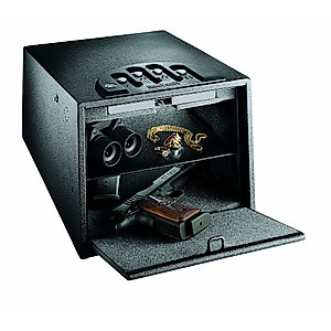 GunVault GV2000C-DLX Multi Vault Deluxe Gun Safe,Black