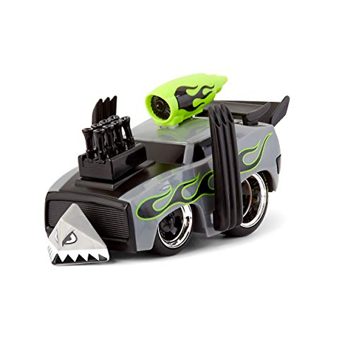 MGA Entertainment Wreck Royale Exploding Crashing 2 Pack Double Trouble Vs. King Cra$H Race Cars with 12 Mix 'N Match Explosive Parts, Multicolor, (Model: 565758)