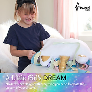 Unicorn Pillow Kit & Fairy Jar Kit Bundle - Fun DIY Arts and Crafts Project for Kids Ages 6 7 8 9 10 11 12 - Great Gifts for All Occasions