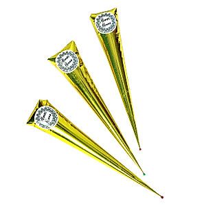 AL HASNAYN ENTERPRISES Henna Cones for women, 12 Pack, 100% natural, ready to use hair color and dye paste in henna tubes, REDDISH BROWN, 30g Each cone