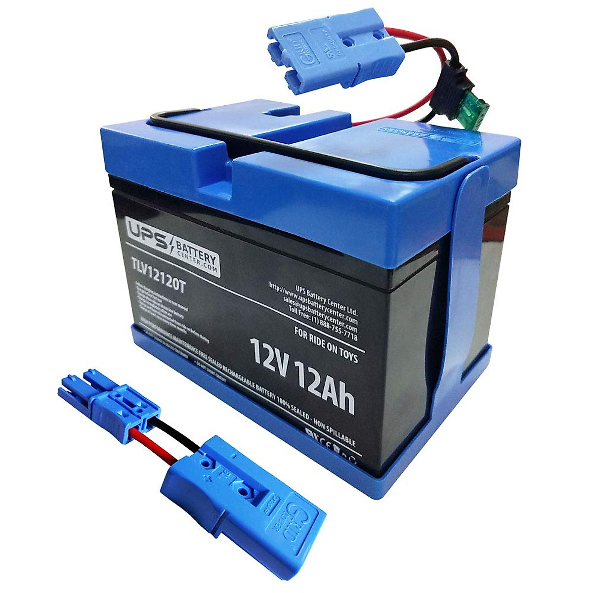 UPSBatteryCenter Replacement Battery for Kid Trax 12V CAT Mining Dump Truck KT1421TG