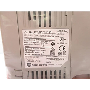 22B-D1P4N104 22B-D1P4N104 Power 40 0.4kW AC Drive 22BD1P4N104 Sealed in Box 1 Year Warranty Fast Shipment