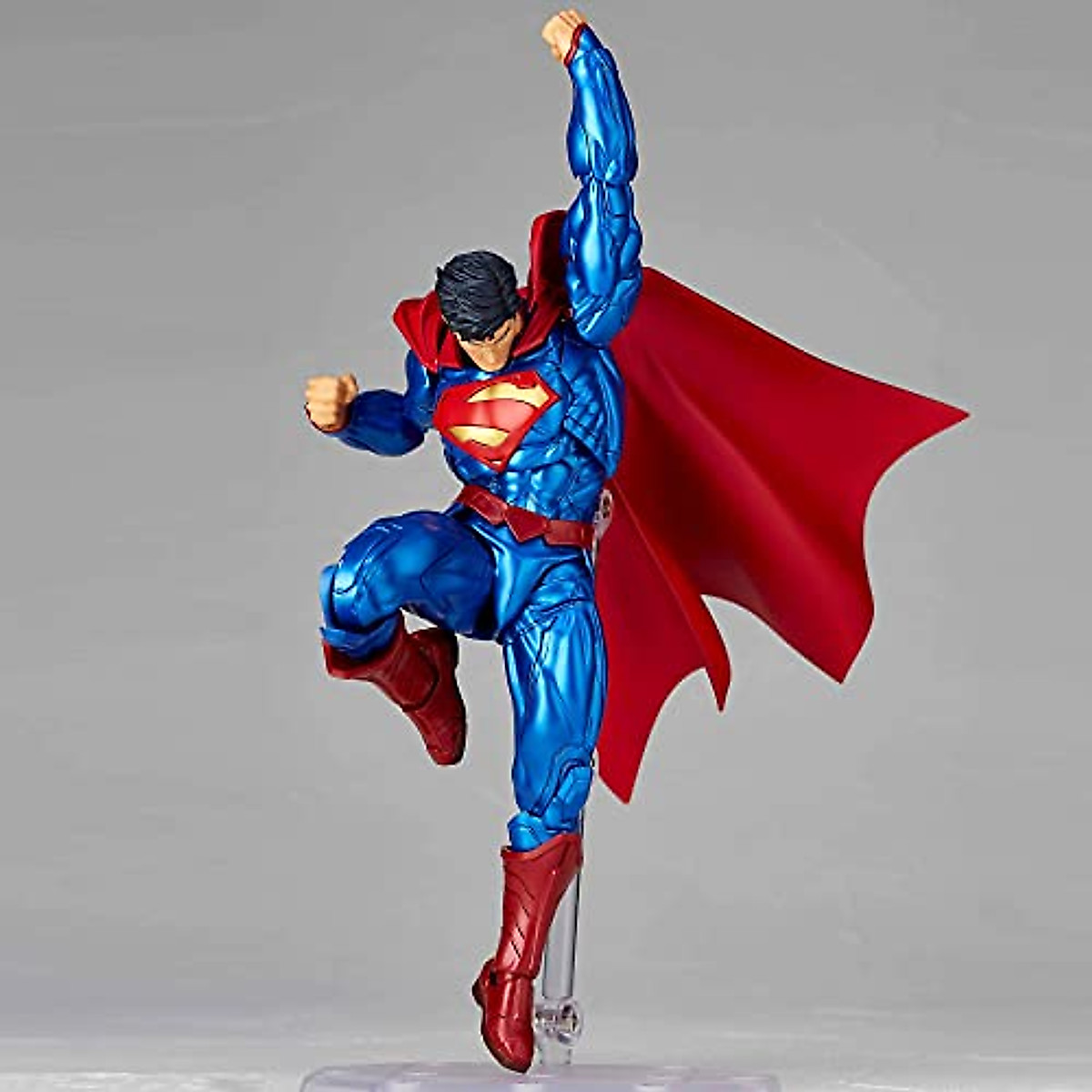 Kaiyodo Amazing Yamaguchi: Superman Action Figure, Multicolor