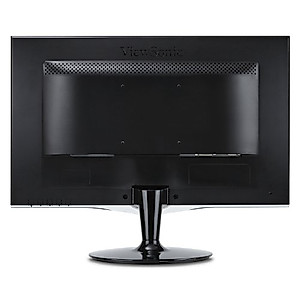 ViewSonic VX2452MH 24 Inch 2ms 60Hz 1080p Gaming Monitor with HDMI DVI and VGA inputs, Black