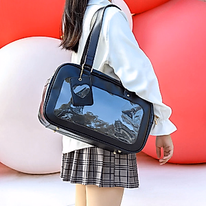 STEAMEDBUN Ita Bag Japanese School Bag with Insert Tote Shoulder Anime Purse for Cosplay